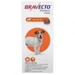 Bravecto Dose Guidance For Dogs Based On Size And Weight